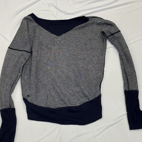 lululemon athletica | Tops | Lululemon Reversible Long Sleeve Sweater ...